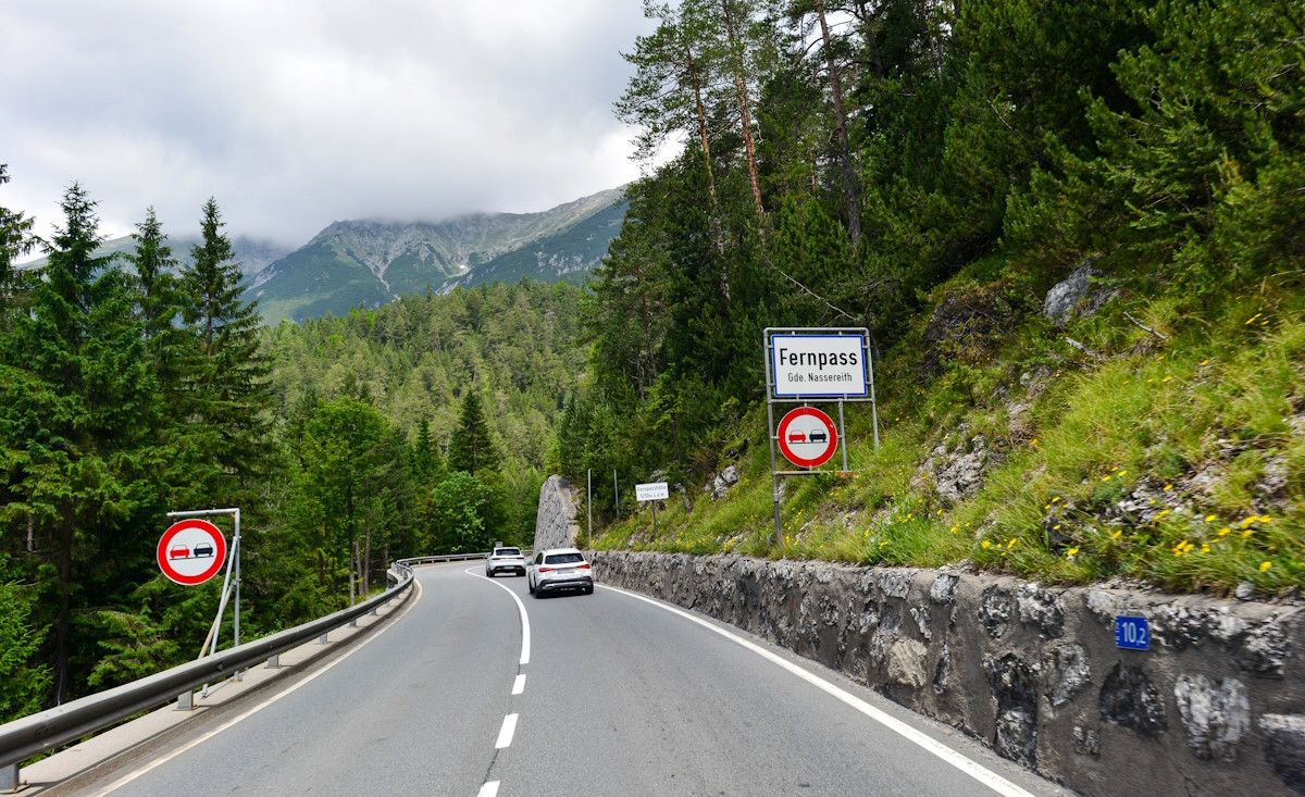 Fernpass zwischen Bayern-Tirol
